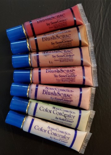 MAKEUP - BLUSH & CONCEALER + SENEGENCE + BLUSHSENSE & COLOR CONCEALER ...