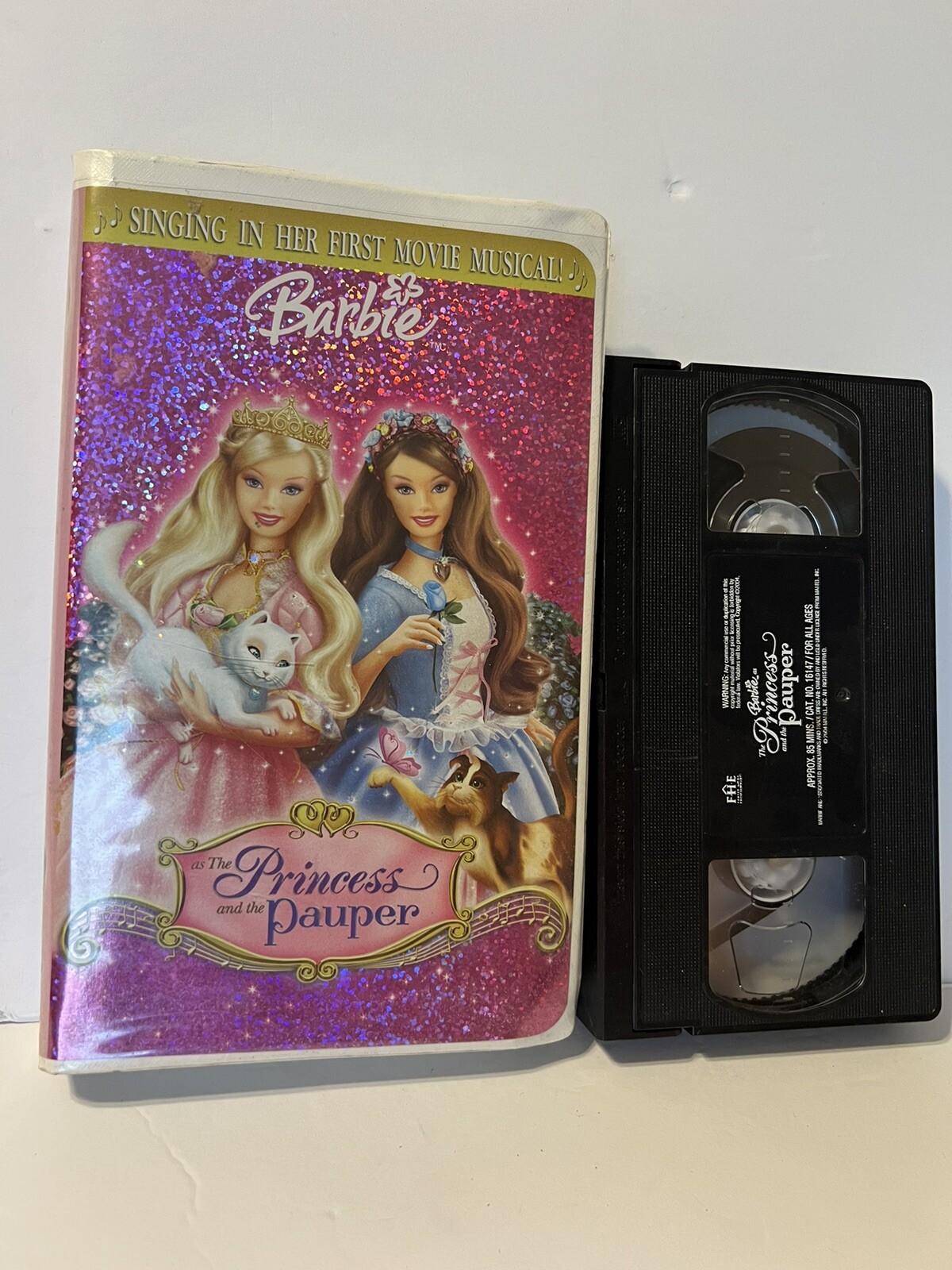 Barbie as the Princess and the Pauper (VHS, 2004) Clamshell 12236161479 ...