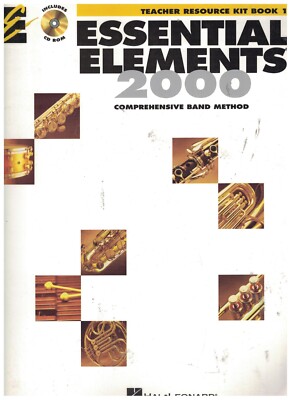 Essential Elements 2000, Book 1: Teacher Resource Kit with CD-ROM by C ...