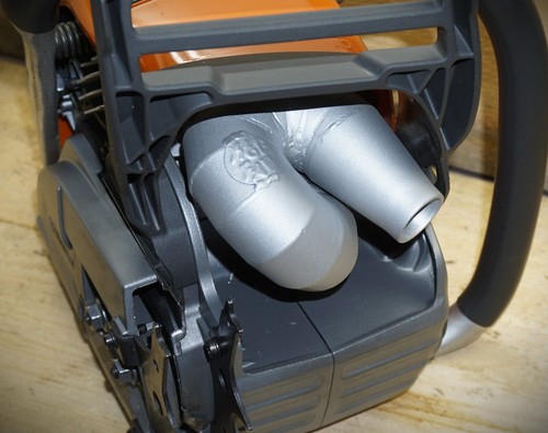 keg fab twisty super pipe muffler mod port ported husqvarna 585xp 592xp ...