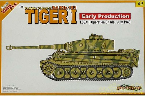 1 35 WW.II German Tiger I Early Production Model No. 1st SS Panzer ...