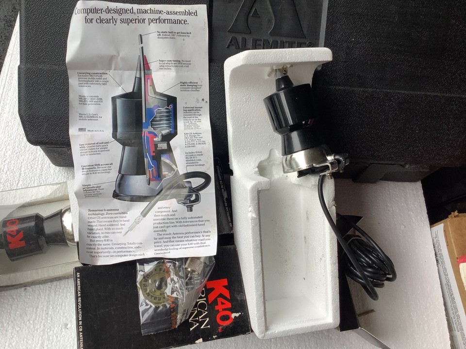 K40 American Antenna vintage new old stock CB Radio | eBay