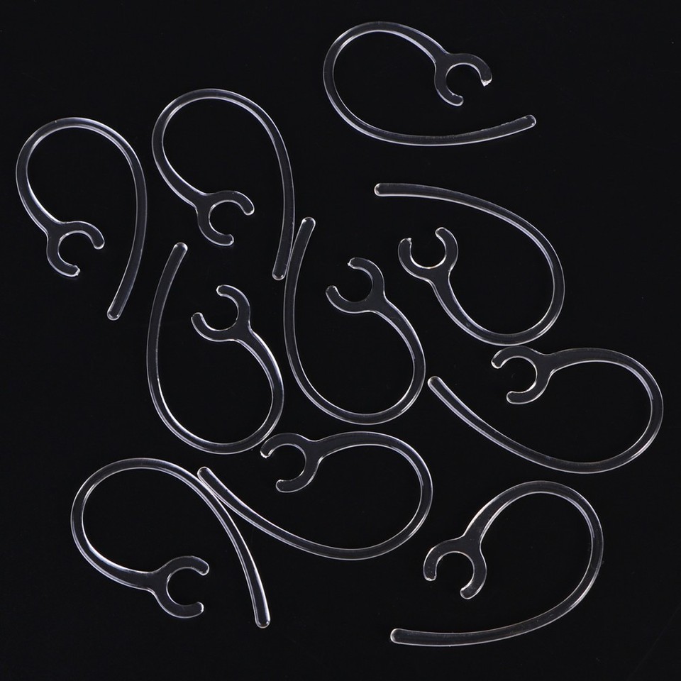 10 Pcs Ear Hook Accessories Headphone Hanger Clip Device Clips for Wire ...