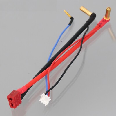 5mm Bullets to T-plug Deans Female 2S JST-XH Balance Wire lipo Hard ...