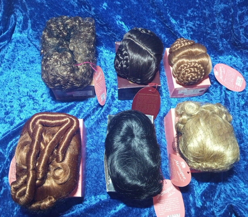 Lot of 6 MONIQUE Collection Doll Wigs Various Sizes and Colors, See ...