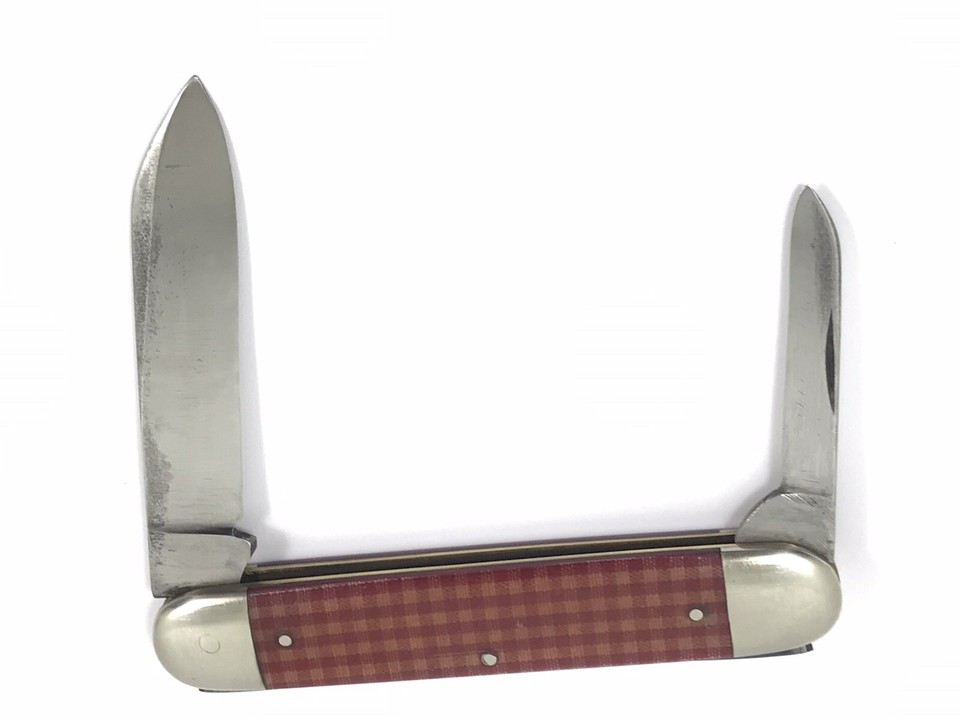 Plaid Checkered Cigar Jack Knife 2 Blade Vintage 10430-LP | eBay