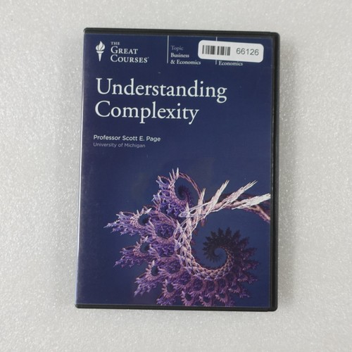 Understanding Complexity by Scott E. Page DVD NO BOOKLET 9781598035599 ...