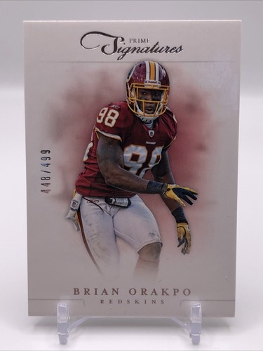 2012 Panini Prime Signatures /499 Brian Orakpo #132 | eBay