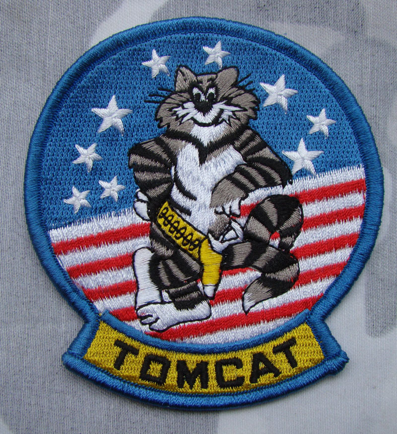 US UNITED STATES MILITARY TOMCAT EMBROIDERED MILITARY PATCH | eBay