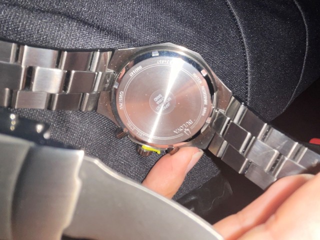 Bulova Men's Black Diamond Watch - 98D133 for sale online | eBay