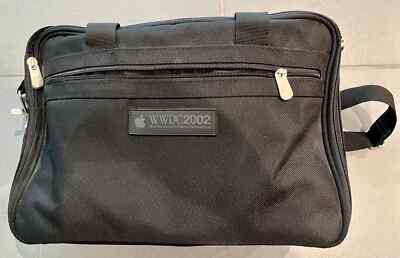Vintage Apple WWDC 2002 Black Computer Gear Bag Great Condition | eBay