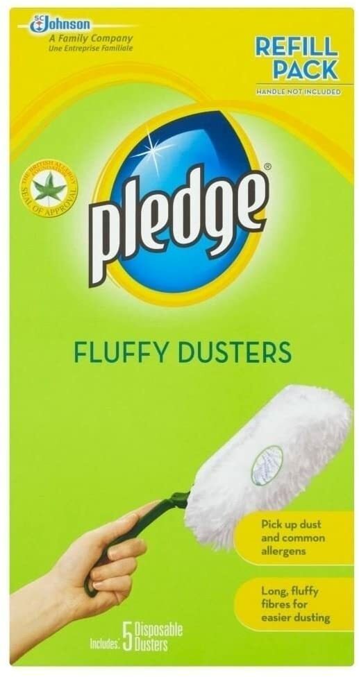 Pledge Fluffy Dusters Refills (5 per pack) Multiple Pack Sizes ...
