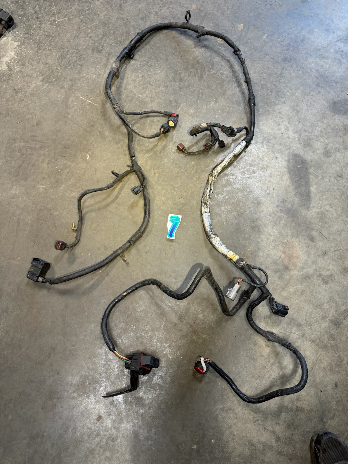 05 07 Ford F250 6.0 5r110 4 X 4 Transmission Wire Harness/electric ...