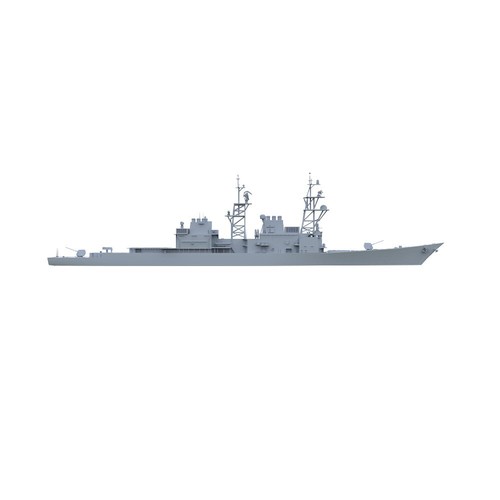 SSMODEL SS1250573 1/1250 Military Model US Navy Spruance-Class ...