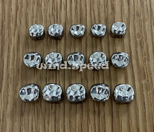 Dental Permanent Molar Crowns Adult Preformed Temporary Crown Stainless ...