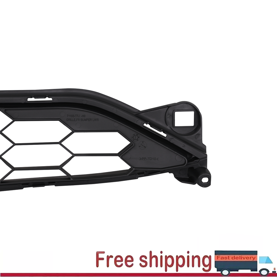 2016-2018 Honda HRV Front Bumper Lower Grille Black 71103T7JH00 ...