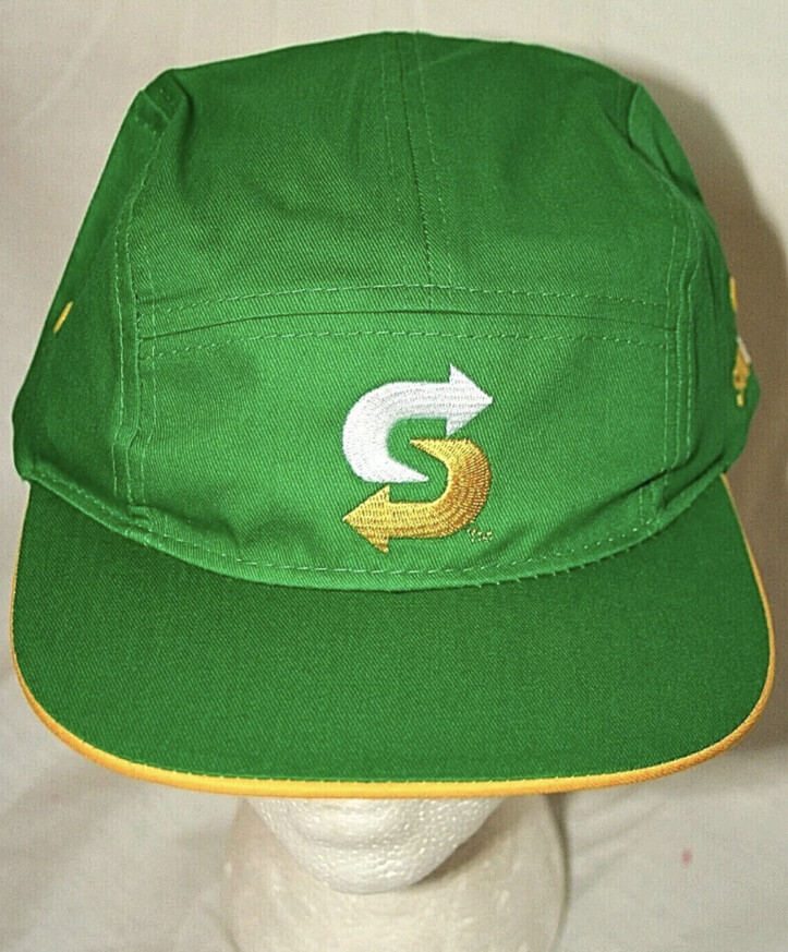 Lot Of 10 Subway Sandwich Fast Food Restaurant Green Logo Baseball Cap ...