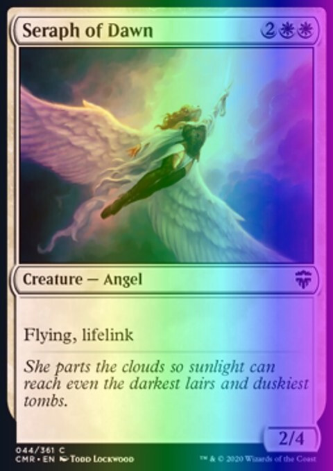MTG Magic the Gathering Seraph of Dawn (44/794) Commander Legends LP ...