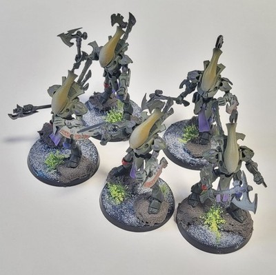 5x WRAITHBLADES #1 Aeldari *Well Painted* Warhammer 40k Eldar Combat ...