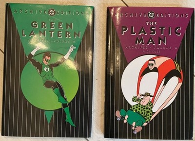 DC Archive Editions Bundle: Green Lantern Vol 2 & Plastic Man Vol 4 ...