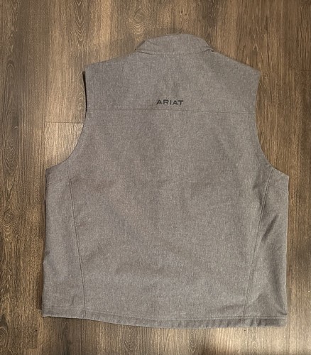 Ariat Vest Mens 2XL Gray Concealed Carry Softshell 2.0 Zip XXL | eBay