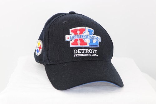 Super Bowl XL Reebok Cap Hat Pittsburgh Steelers side patch 2006 ...