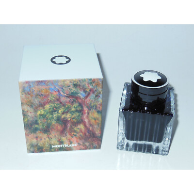 New Montblanc Masters of Art Renoir Bleu Outremer Fountain Pen Ink 50ml ...