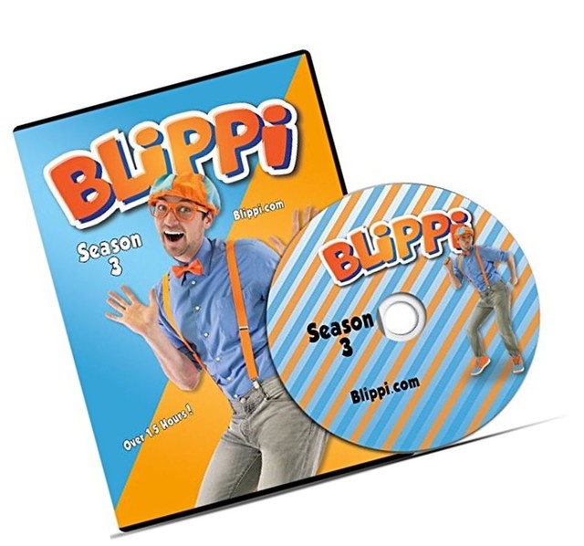 Blippi - Season 3 DVD - Educational Videos for Children | eBay