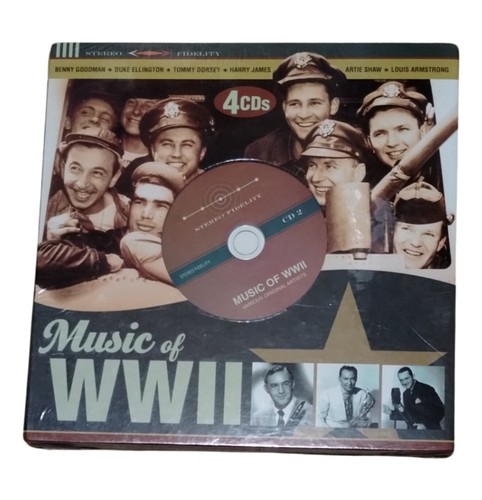 Music Of WWII [Box] by Various Artists (CD, 2011, 4 Discs, Sonoma ...