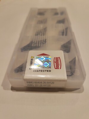 VNMG331-28 AH120 - TUNGALOY - 10 INSERTS - NEW - USA STOCK - VNMG160404 ...