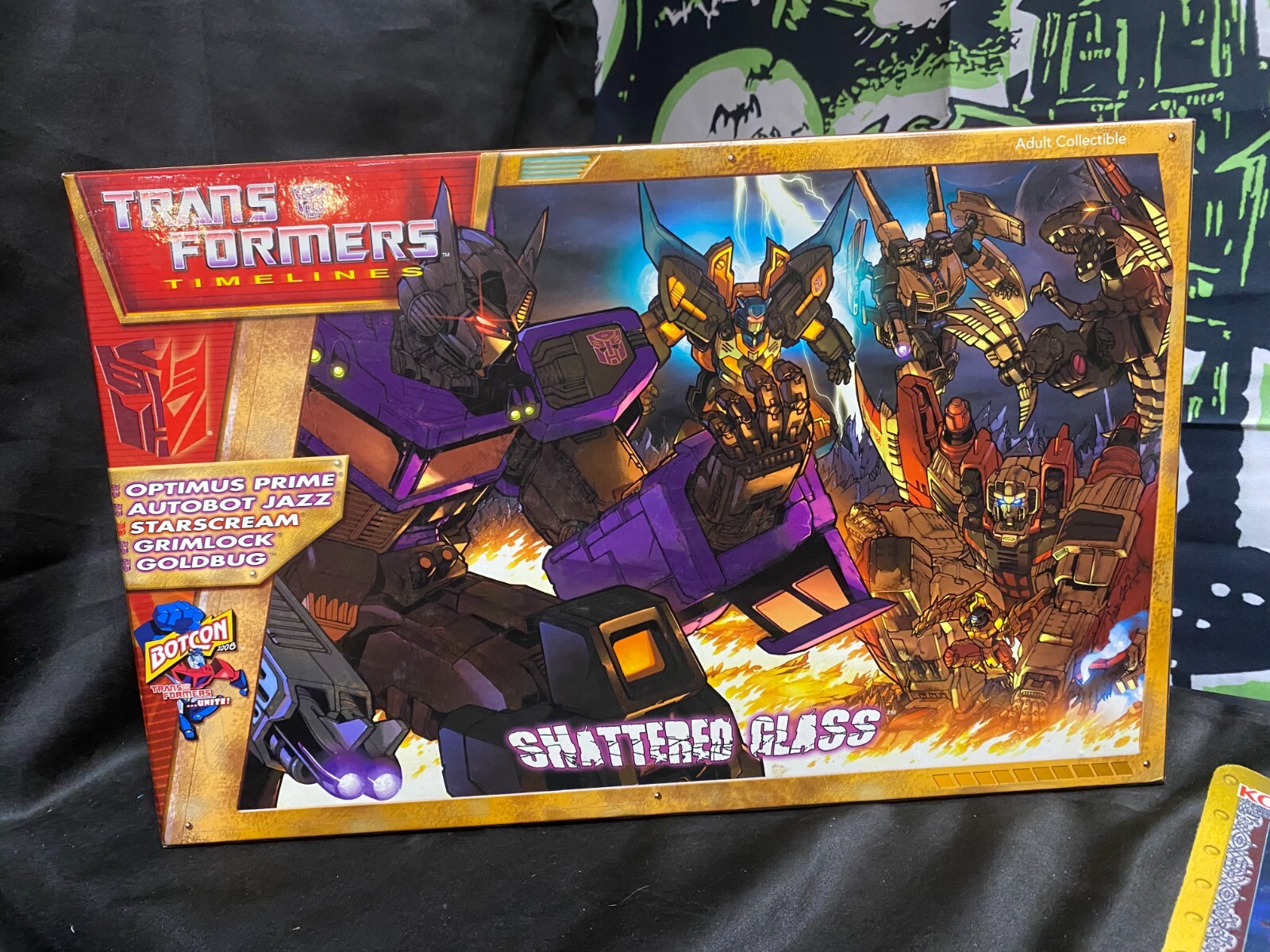 Shattered Glass BotCon 2008 w/box Convention Box Sets BotCon TFCC ...