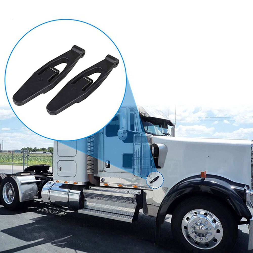 1 Pair Hood Latch Kit L56-0001 For Kenworth W900 T800 T600 Peterbilt ...