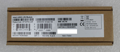 Intel SPTSHP4CLCDF 400G 400GBASE-LR4 QSFP28 Optical Transceiver Module ...
