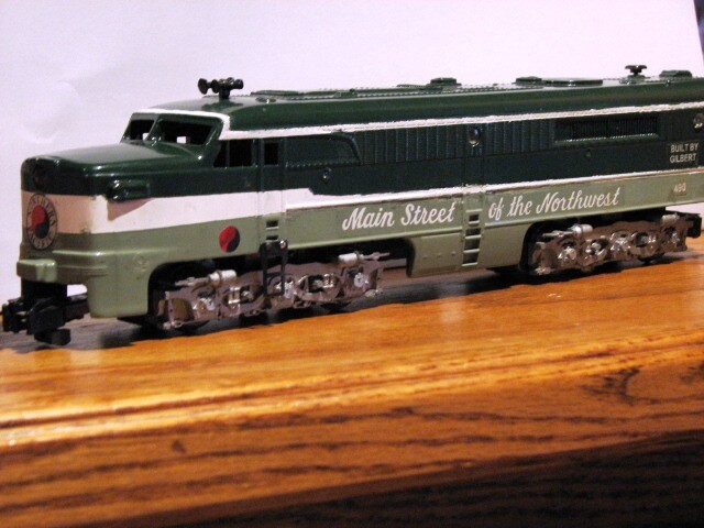 American Flyer Northern Pacific Alco Diesel Engine Decal Set 490 492 | eBay