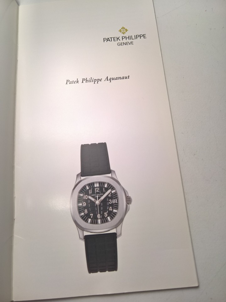 ULTRA RARE VINTAGE PATEK PHILIPPE AQUANAUT 5065/A - 5066/A YEAR 1998 ...