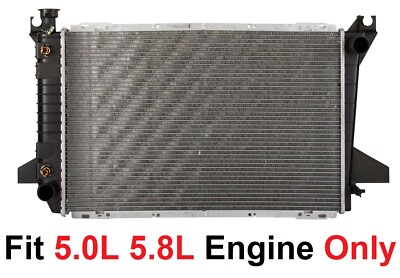 RADIATOR 1453 Fits 1985-1996 FORD F-150 F-250 F-350 PICKUP 5.0L 5.8L ...