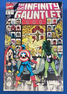 Infinity Gauntlet #2 Starlin, Perez (Marvel Comics, 1991) | eBay