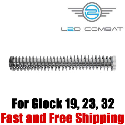 L2D Combat Fluted Guide Rod Kit for Compact Frame Gen 3 Glock 19 23 32 ...