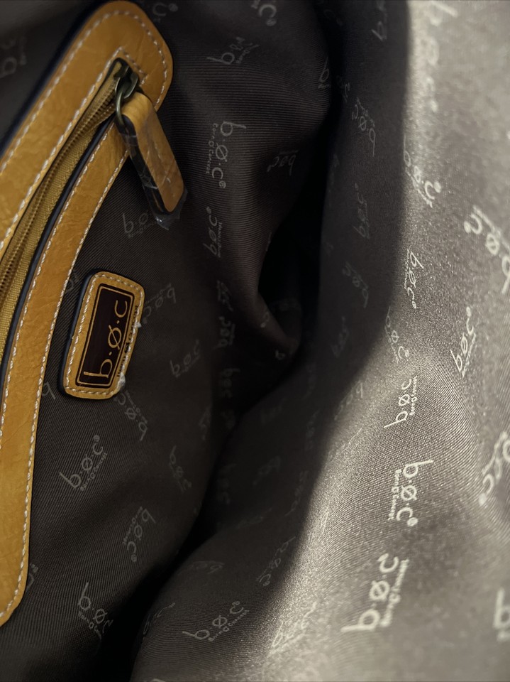 BOC Born Original Concept Mustard Vegan Leather Crossbody Bag | eBay