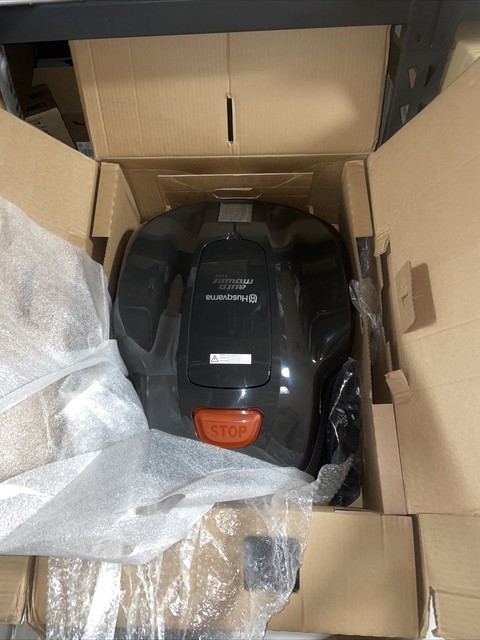 Husqvarna Automower 115H Robotic Lawn Mower Mows Up to 0.4 Acres Gray ...