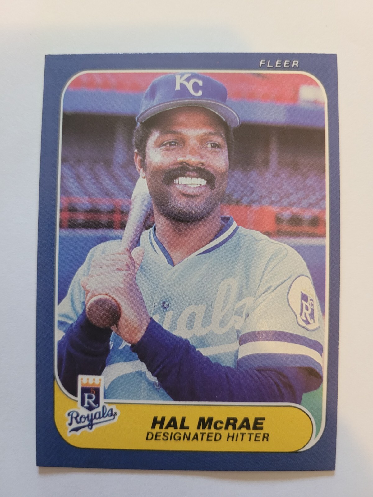 1986 FLEER HAL MCRAE #14 NM | eBay