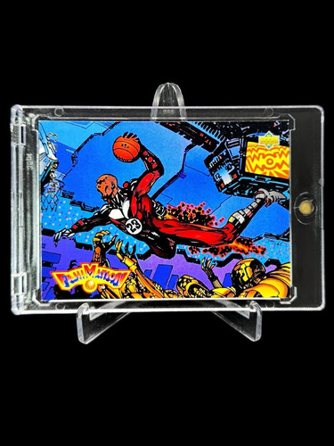 1992/93 Upper Deck Fanimation MICHAEL JORDAN Agent 23 DUNKING #506🔥RARE ...