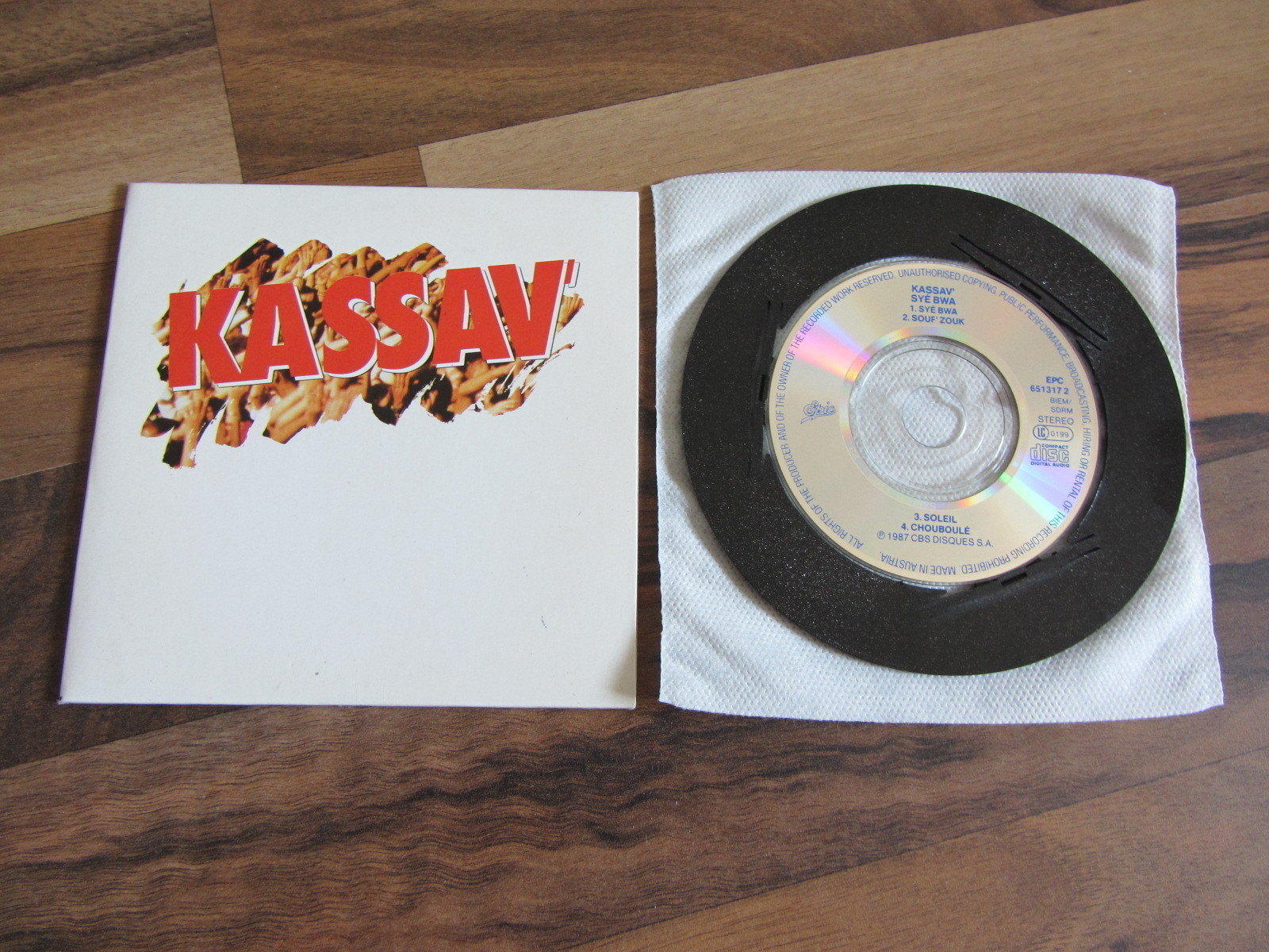 KASSAV Sye Bwa 1987 FRANCE 3" CD single 80s | eBay