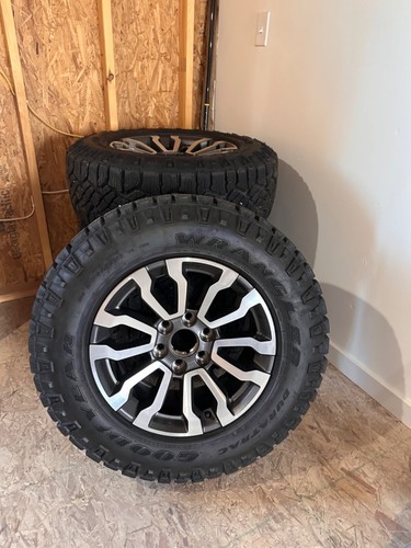 18" GMC Sierra AT4 Chevy Silverado Trail Boss OEM wheels rims 5909 2022 ...