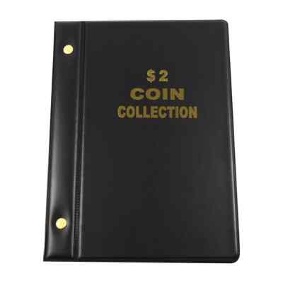 VST Australia $2 Two Dollars Coin Album with mintages! - 6 Pages of 24 ...