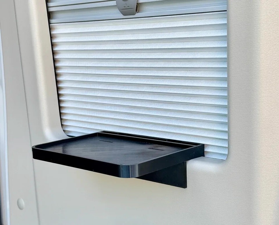 Fiat Ducato Campervan rear Window Shelf for fiat ducato rear window ...