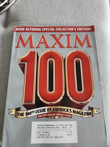 Maxim Magazine 100th Issue April 2006 Collector's Edition Pamela ...