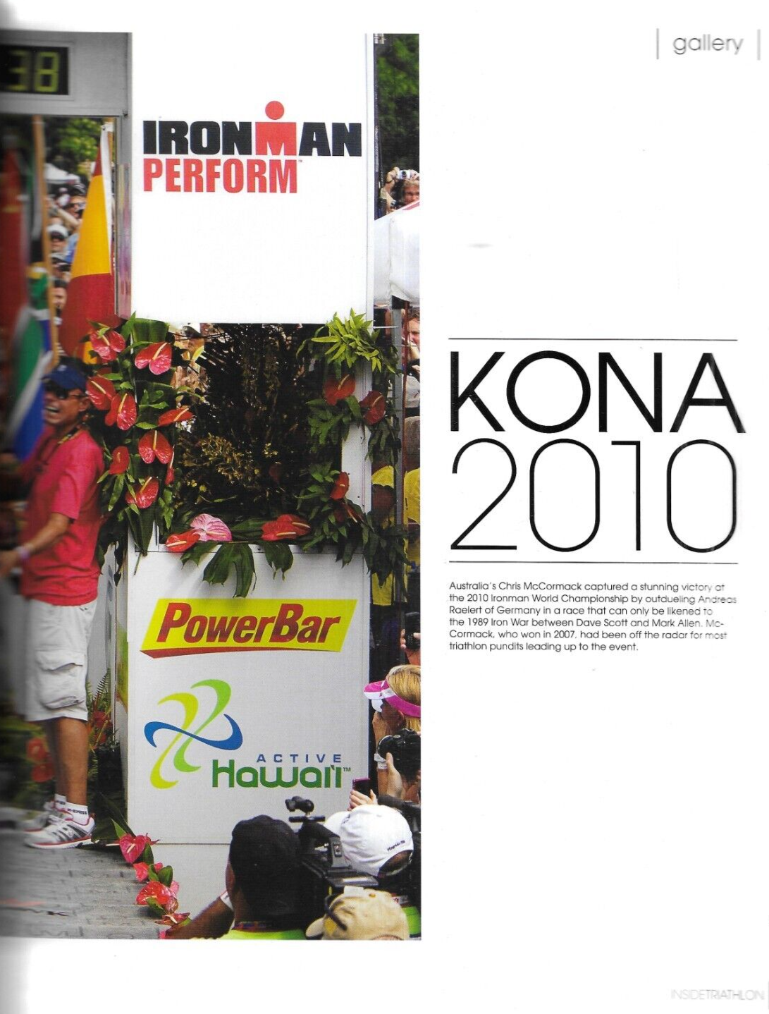 Inside Triathlon Magazine Dave Scott Recovery Kona Gallery Bevan ...