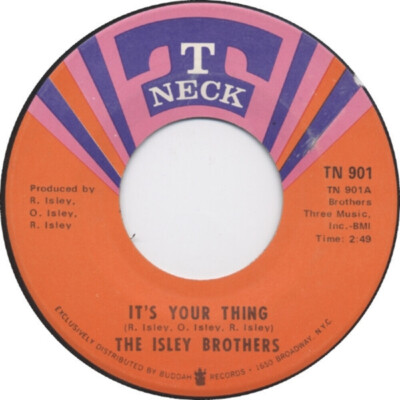 The Isley Brothers - It's Your Thing / Don't Give It Away - T-Neck - TN ...