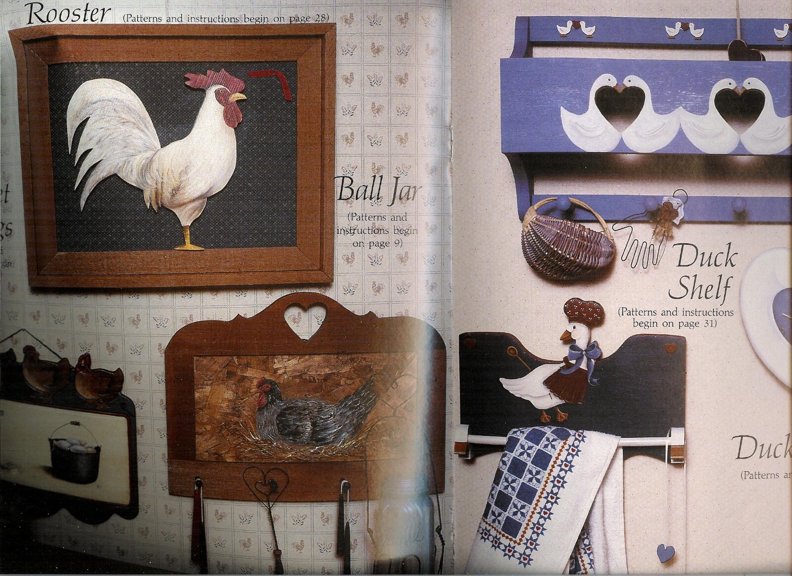 Vintage Decorative Tole Paint Pattern Book Art from the Heart Sue ...